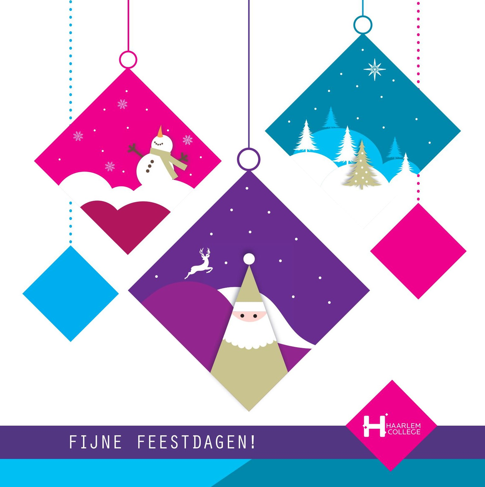 Het Haarlem College wenst u een licht 2025! - Haarlem College