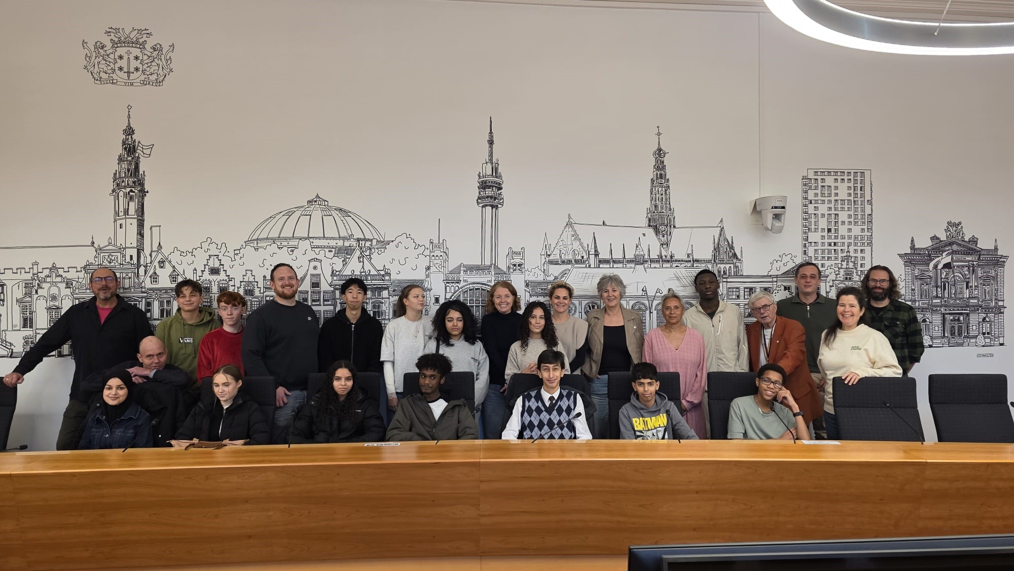 Zeven leerlingen Haarlem college in jongerenraad - Haarlem College